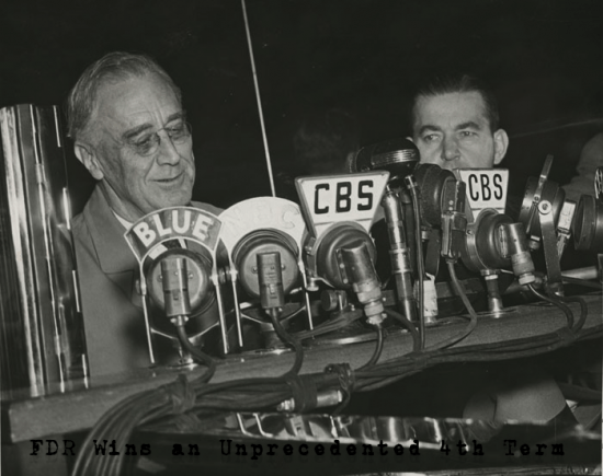Today in History: November 7, 1944 – FDR Wins an Unprecedented 4th Term ...